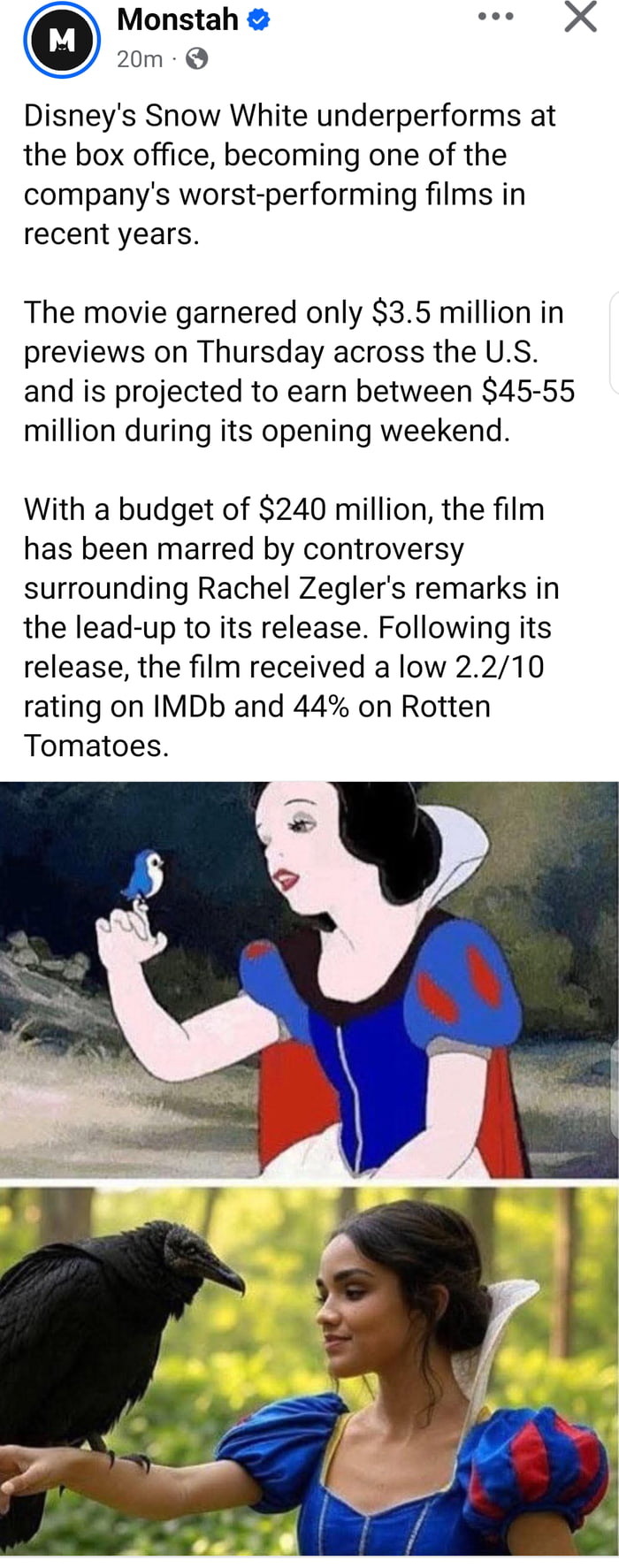 Marred by controversial remarks of Rachel Ziegler - 9GAG