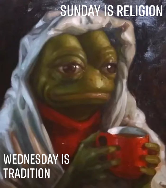 Jesus is lord, Frog is god - 9GAG