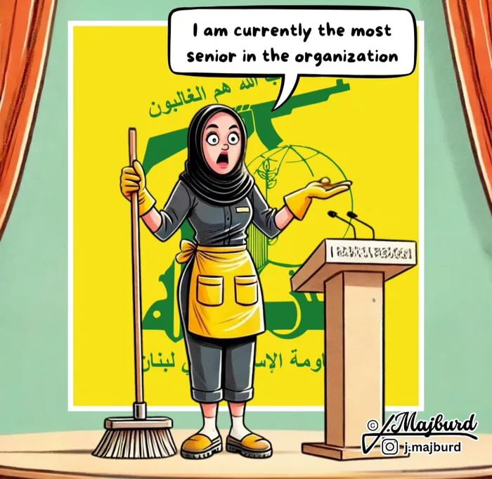 Hezbollah Chain Of Command Right Now - 9GAG