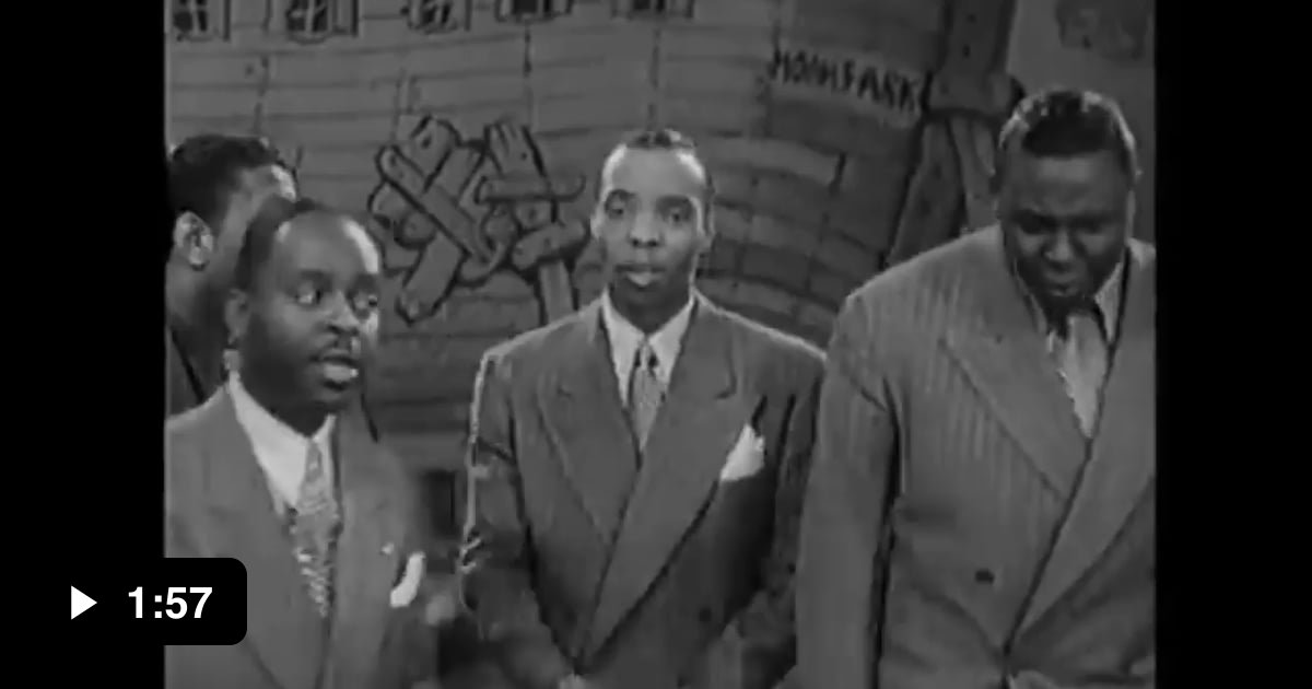 MC Teddy Brooks, the Godfather of Rap in 1946. - 9GAG