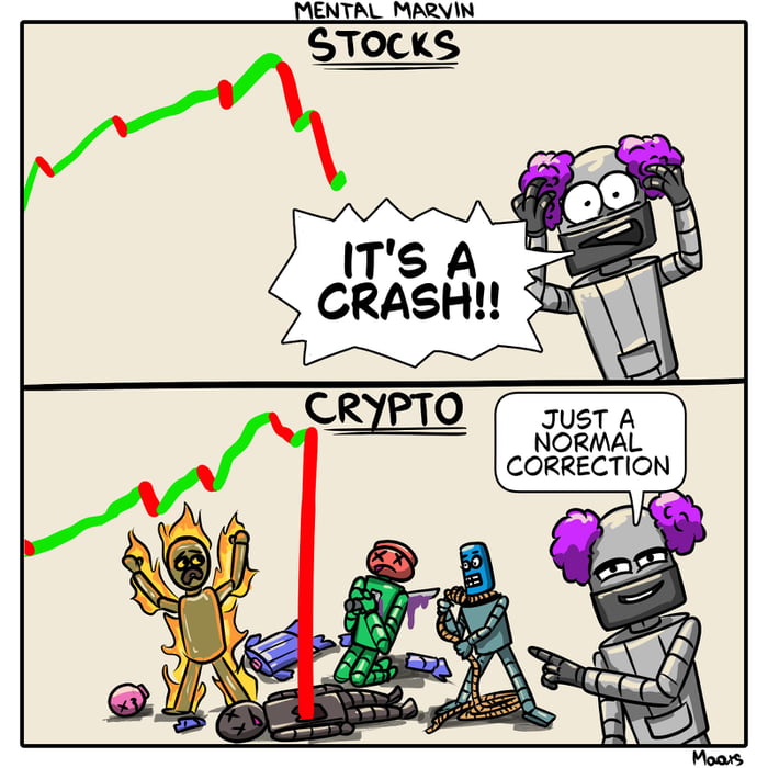 It's just a normal correction - 9GAG