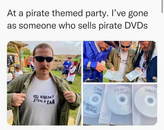 This guy gets it, true pirate spirit - 9GAG