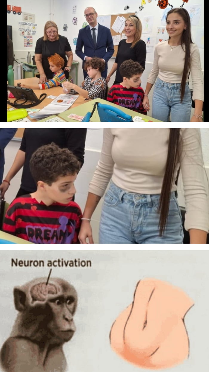 When the meme becomes real. (Original picture from education post in Spain) - 9GAG