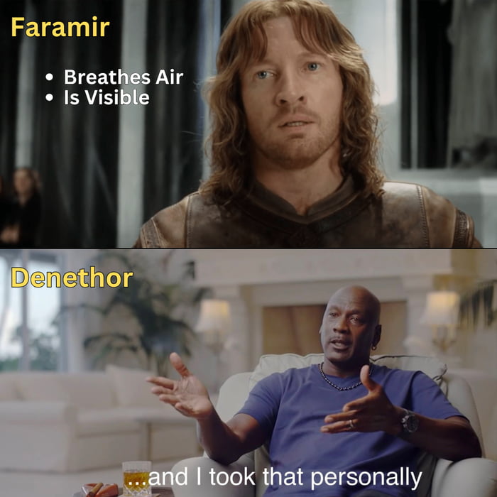 It never gets better for Faramir - 9GAG