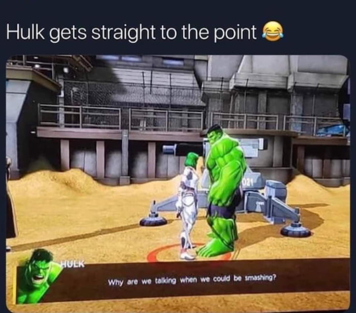 Hulk Smash ? - 9GAG