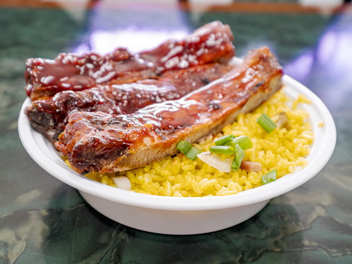 Ribs w/ fried rice - 9GAG