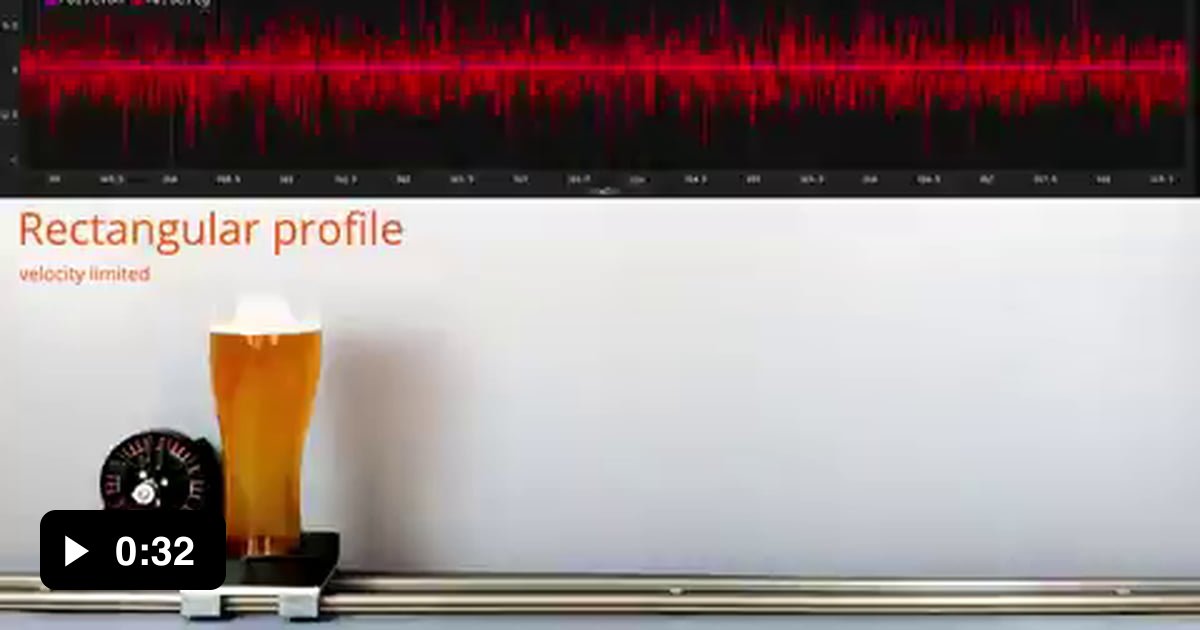 Learn the differences between motion profiles! Every robotic arm, every ...