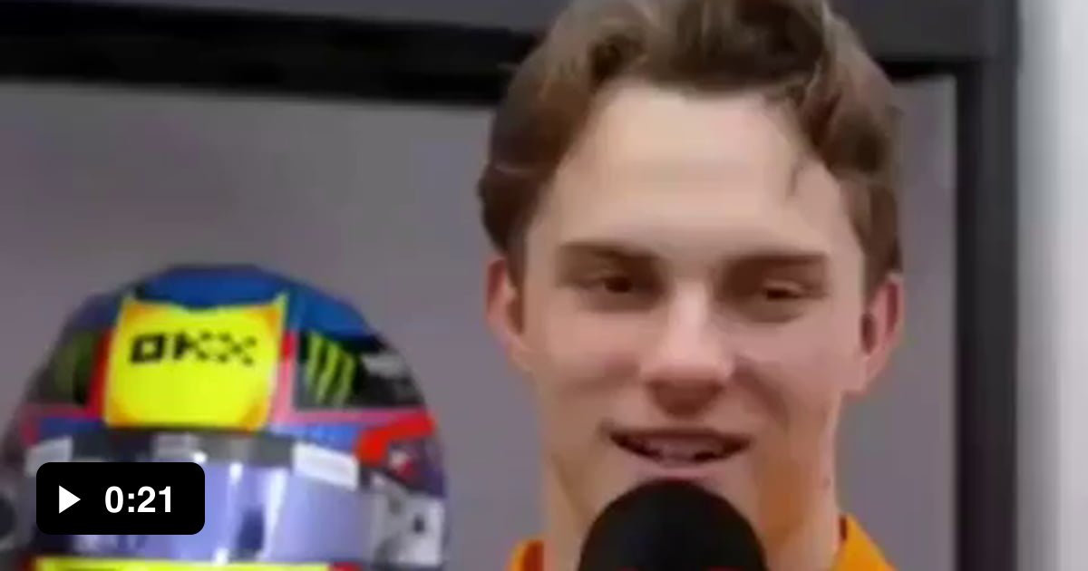 The F1 theme song (Oscar Piastri's version) - 9GAG