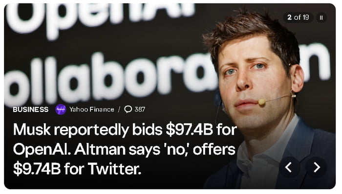 Sam Altman offers $9.7B for Twitter - 9GAG