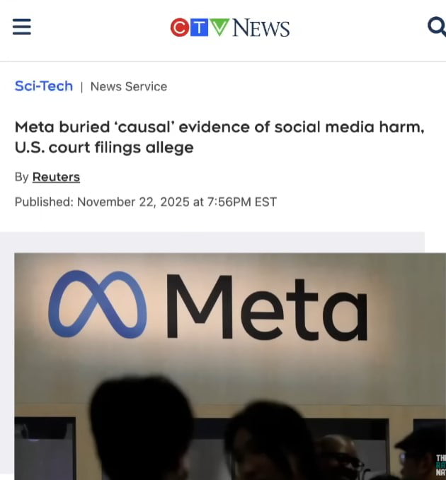 Just for 1 week shutting down meta apps, improves peopel's mental ...