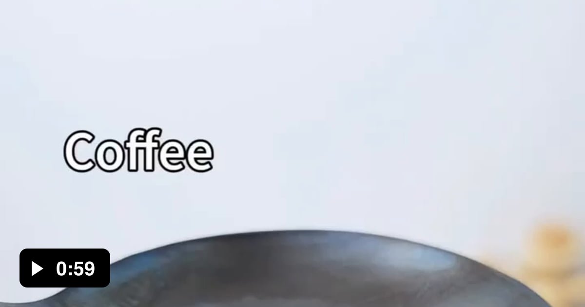 This video shows what burning a spoonful of coffee until the very last, produces - 9GAG