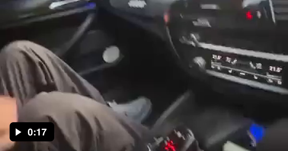 Just two lads having fun in their BMW M5 - 9GAG