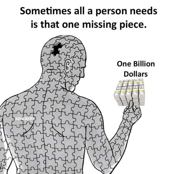 One missing piece - 9GAG