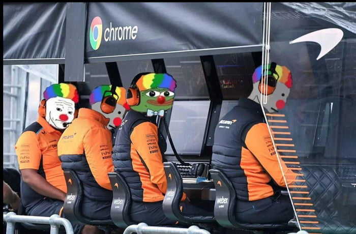 Messing up pit stops and 2v1 battles with Max every week - 9GAG