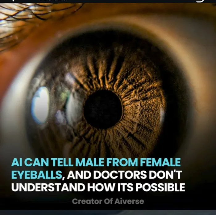 This blew my mind any ideas? Eye balls can tell if you have balls.... - 9GAG