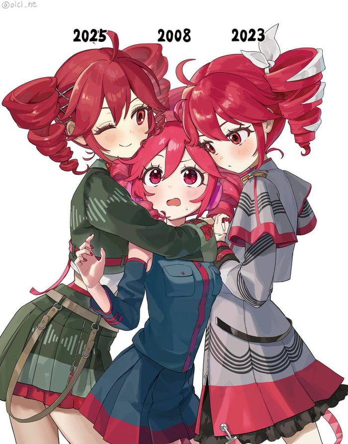 When different years of a character meet - 9GAG