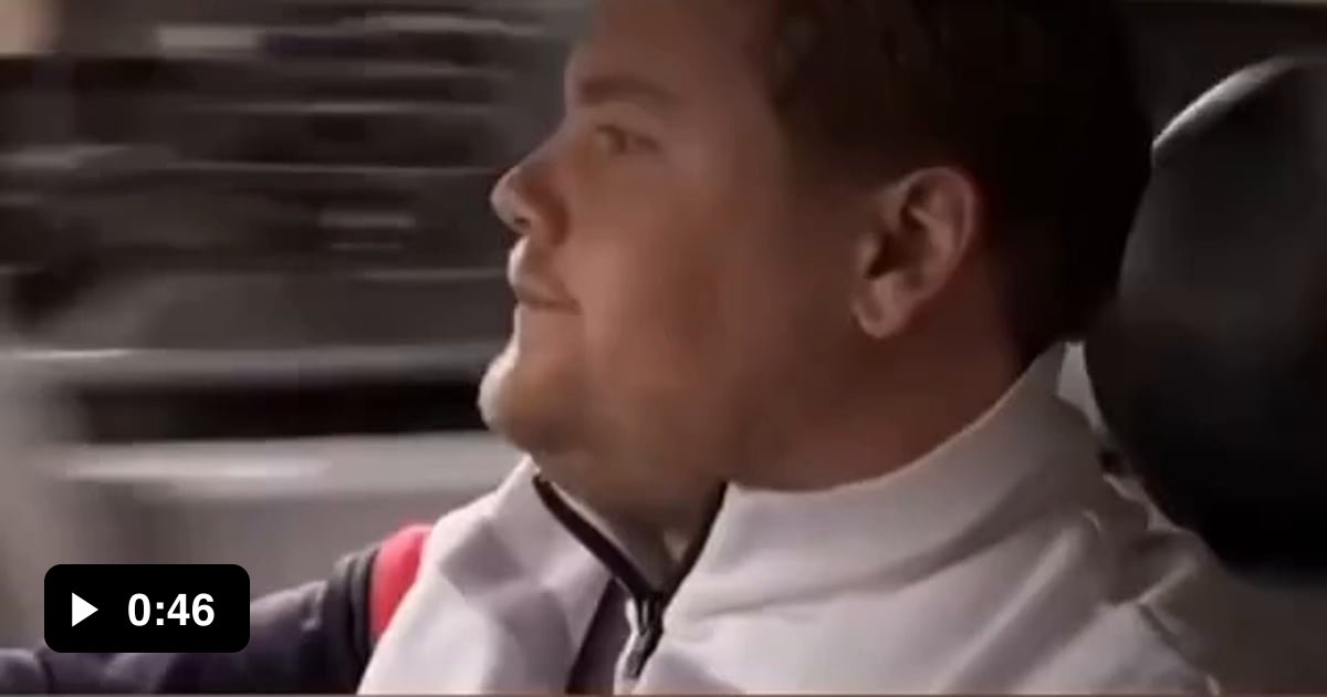 Carpool karaoke with James Corden en George Michael... feeling good ...