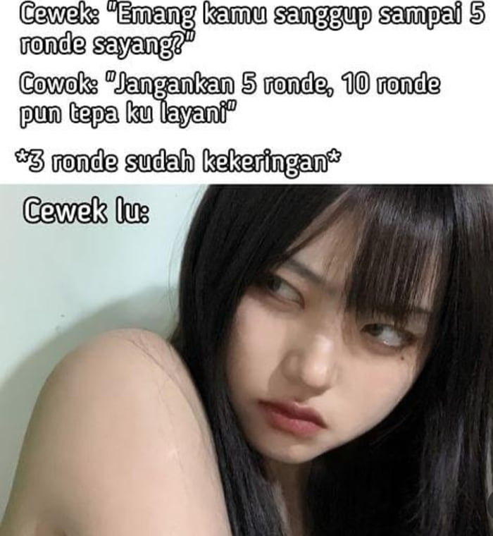 Besok senin, jgn bnyk2 rondenya, nnti kesiangan, eh kn pengangguran - 9GAG