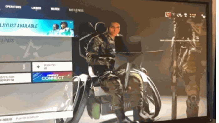 New Rainbow Six Siege Operator is in a wheelchair. I'm tired boss. - 9GAG
