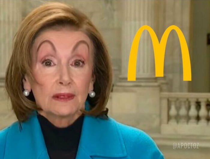Nancy pelosi sues McDonald's over trademark infringement - 9GAG