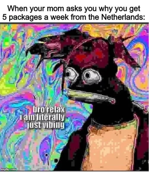 Perhaps the last druggie meme for today - 9GAG