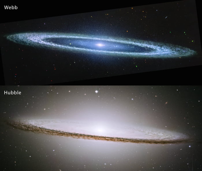 JWST just dropped new photo of Sombrero Galaxy! - 9GAG
