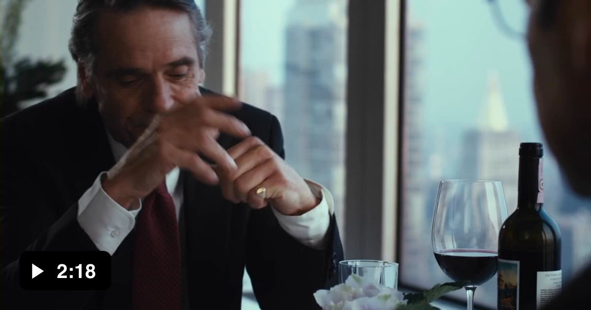 Margin Call - It's just money. It's made up. (2011) - 9GAG