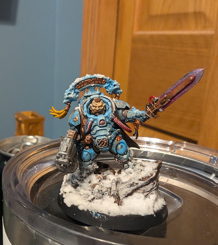 My first fully painted and based model, just 100 more - 9GAG