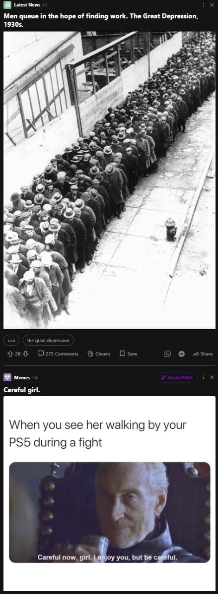 Two different worlds - 9GAG