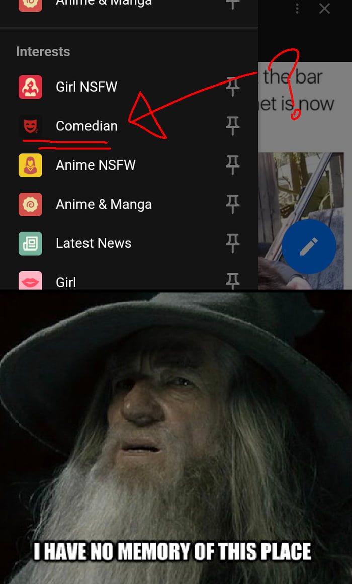 Just came back 9propaganda after a few days and found "comedian" section... what is even this ...