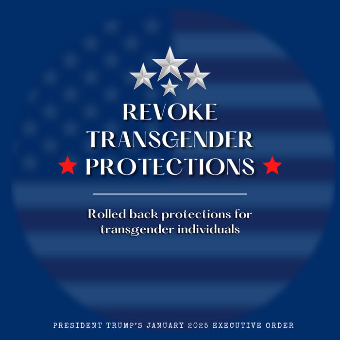 Executive orders signed by Donald Trump, the President of the USA, on January 20, 2025 - 9GAG