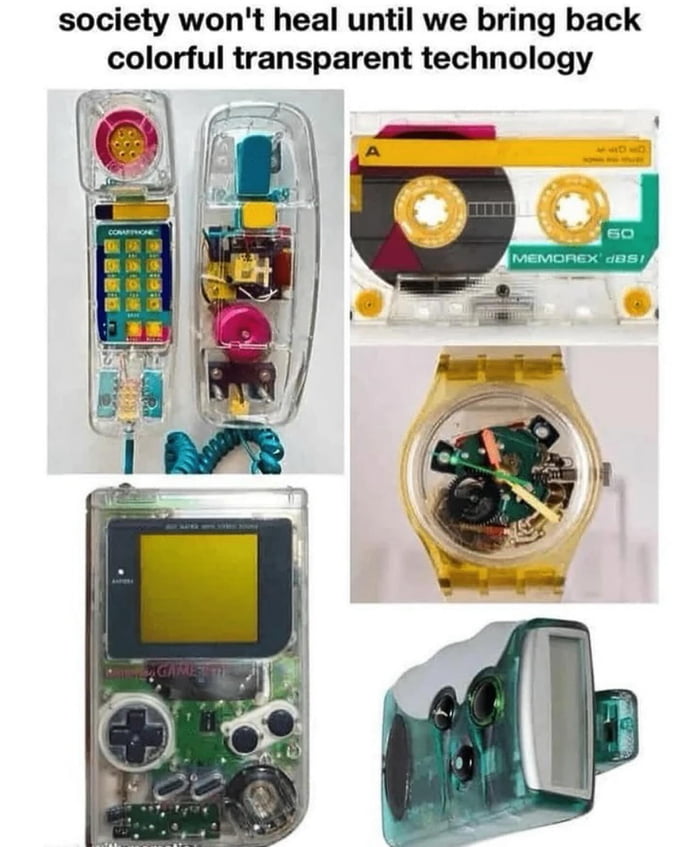 Society's only hope lies in see-through electronics. - 9GAG