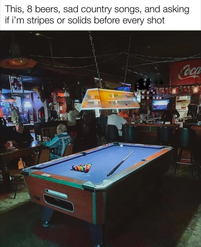 Peak performance looks different after 8 beers and sad country. - 9GAG