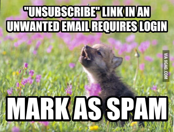 I like my inbox squeaky clean. - 9GAG