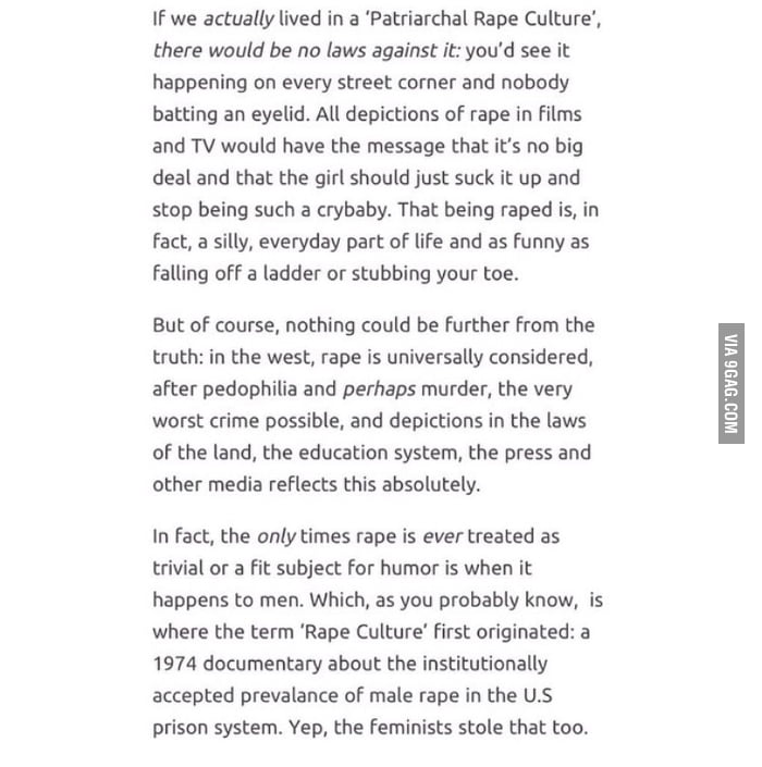 Muh rape culture - 9GAG