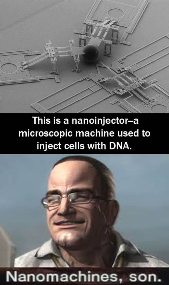 The answer is always nanomachines - 9GAG