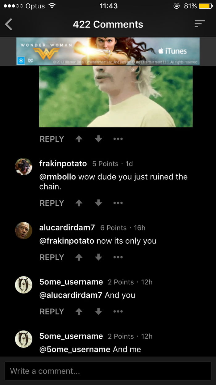 Gotta love the section comment - 9GAG