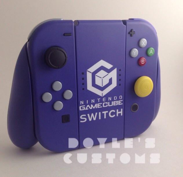 GameCube themed Joy-Con's & Grip - 9GAG