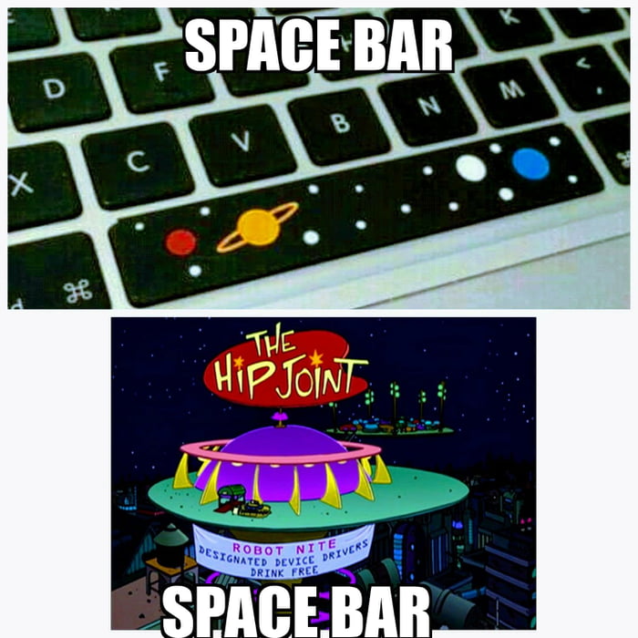 Space bar - 9GAG