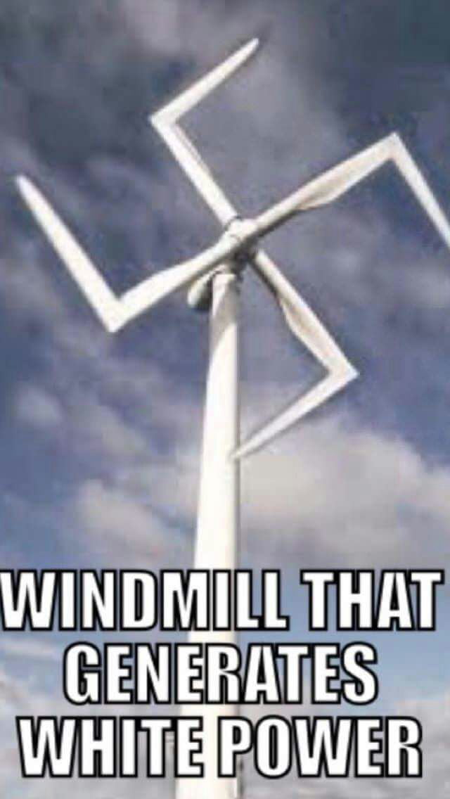 German windmills are a final solution to green energy - 9GAG