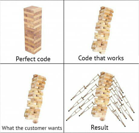 The perfect code - 9GAG
