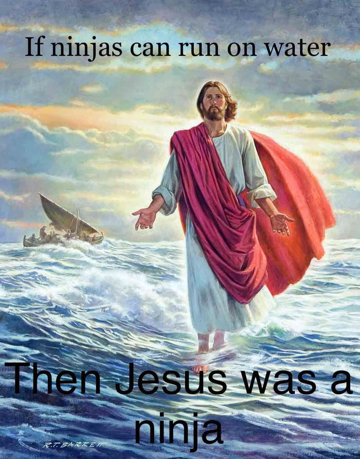 Ninja Jesus - 9GAG