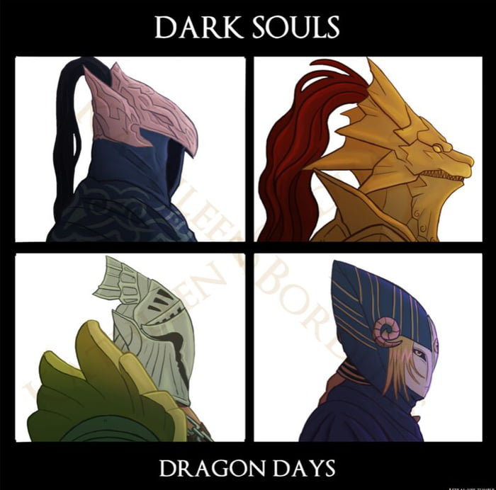 Four knight of gwyn's - 9GAG