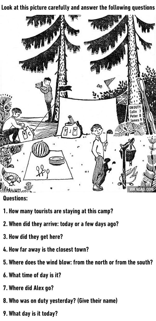 Test your detective skills. - 9GAG