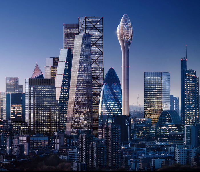 New "Tulip" building planned in London. Ted Mosby would be proud! - 9GAG