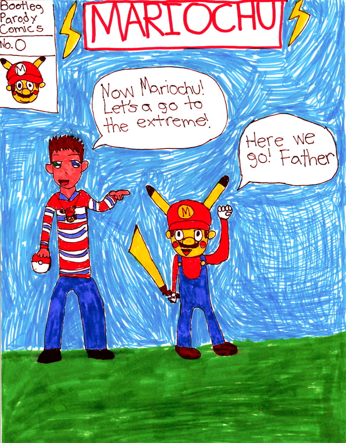 What if Chris chan created Mariochu instead of Sonichu - 9GAG