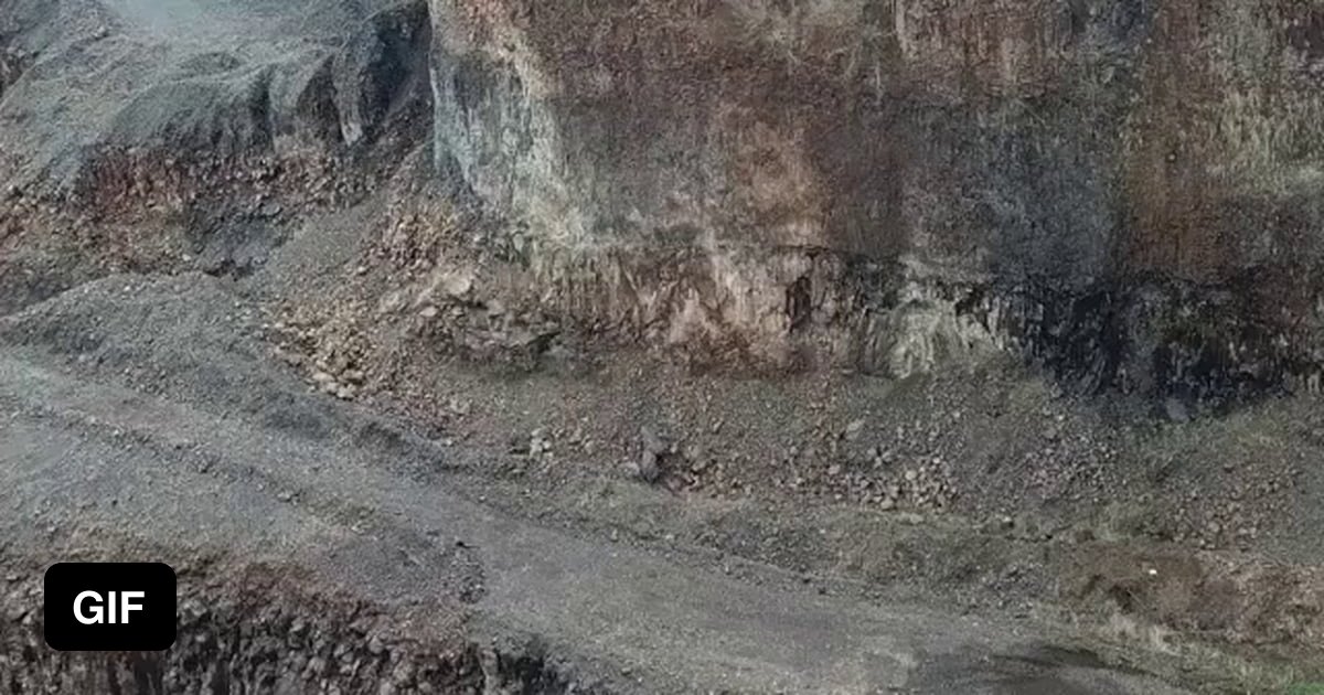 This quarry explosion - 9GAG