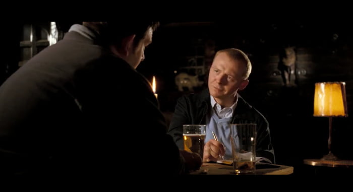 In Hot Fuzz (2007), Simon Pegg's character, Nicholas Angel, says that ...