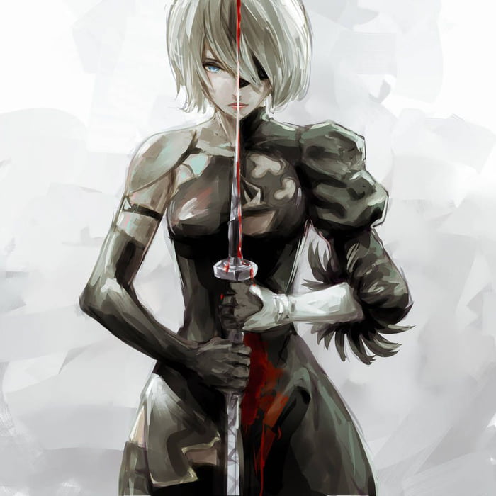 Daily 2b nier automata (no tag today im lazy) - 9GAG