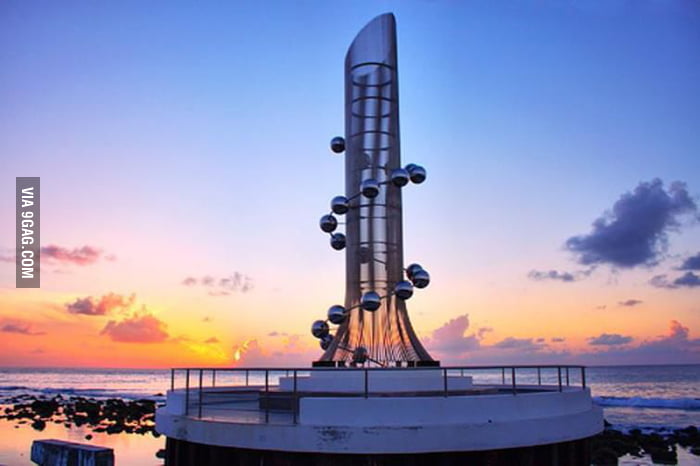 The Tsunami Monument in Maldives. What do you guys think? - 9GAG
